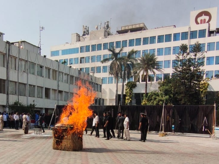 Mock drill organized for safety week in Patna, fire brigade team ...