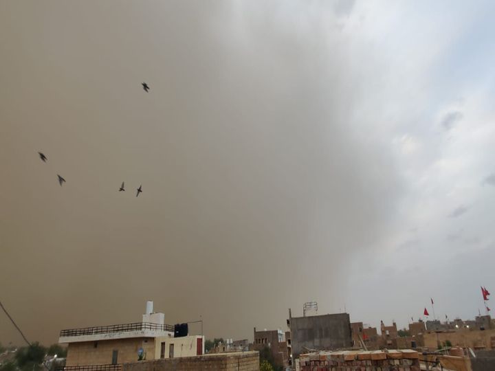 Rajasthan Weather Situation; Jaipur Bikaner Storm | Jaisalmer Barmer ...