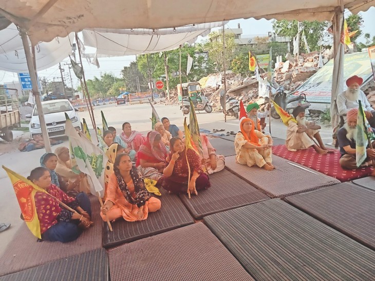 Hunger strike of people living in tents continues in Latifpura ...