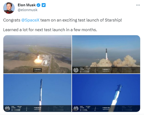 Elon Musk SpaceX Starship Flight Test Video Update | US Texas News ...