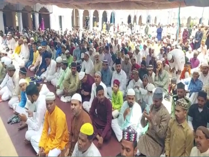 Police force deployed outside mosques, officers patrolling | शाहजहांपुर ...