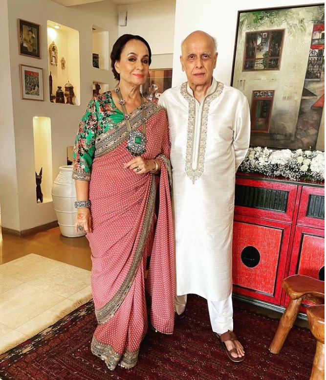 Mahesh Bhatt Soni Razdan Celebrate Wedding Anniversary; A Look into ...