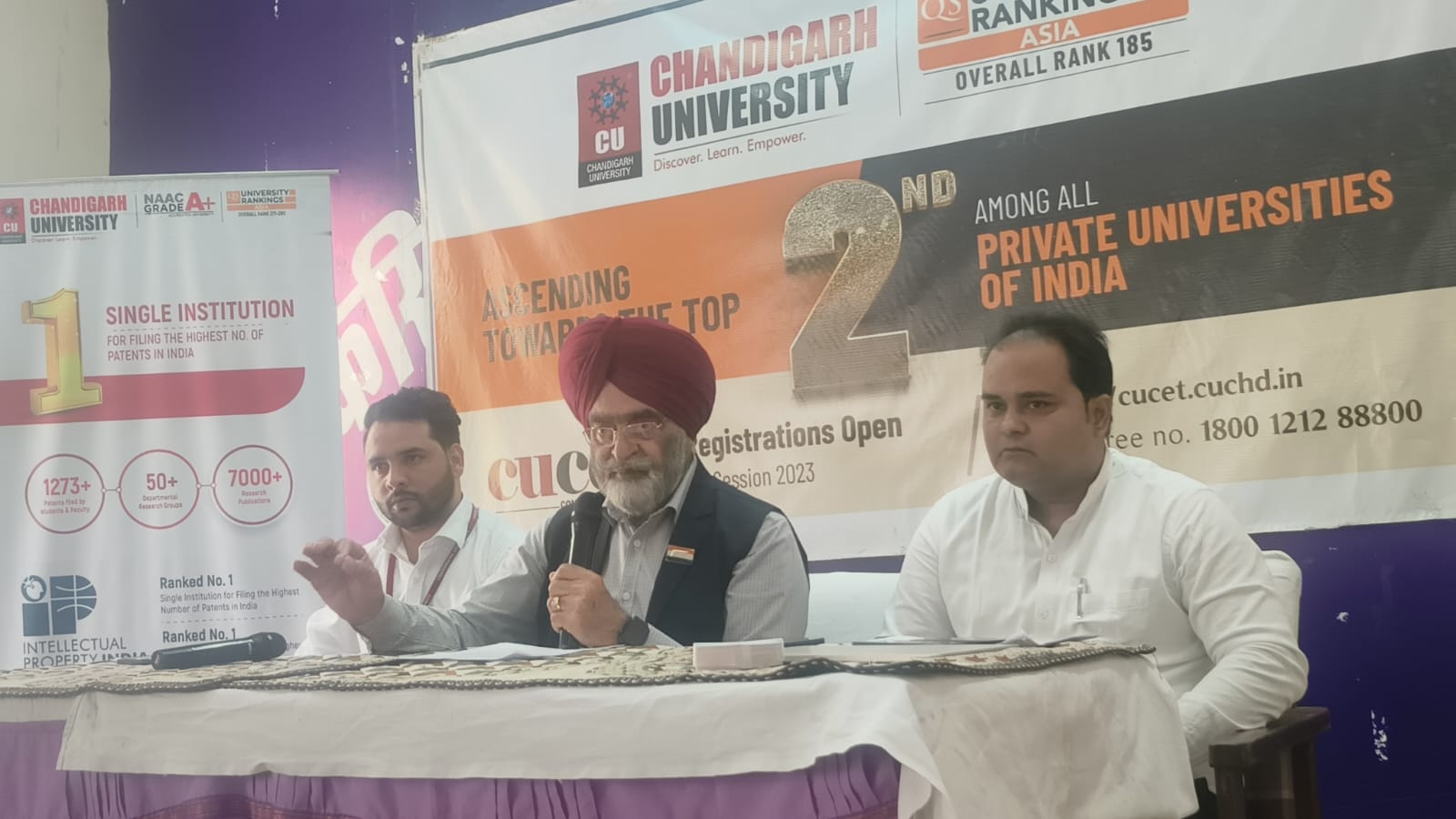 Pro-Chancellor Dr. R. S. Bawa said, 650 students of Rajasthan got ...