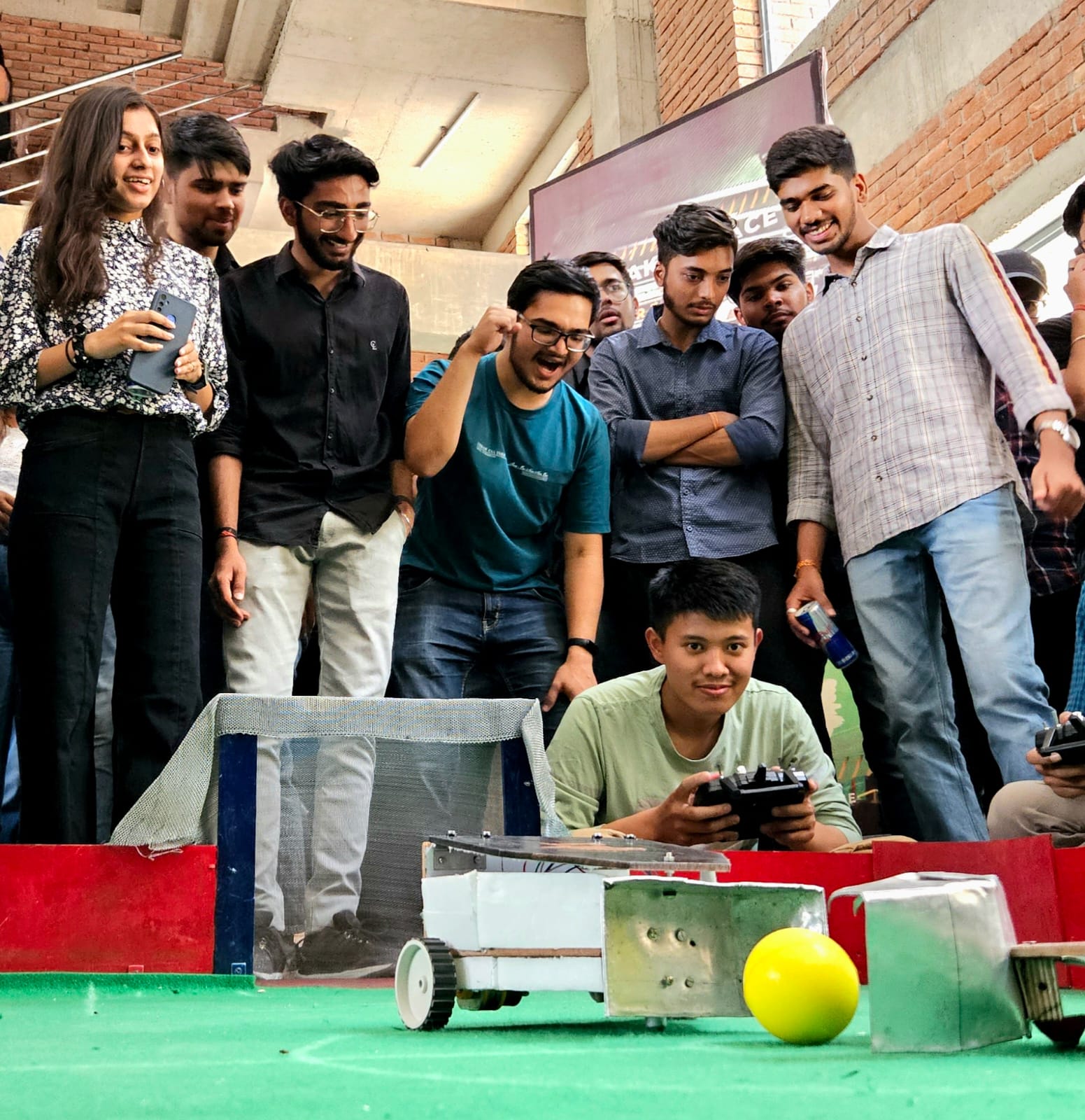 JECRC University made Rajasthan's first AI enabled robots | एआई रोबोट्स ...