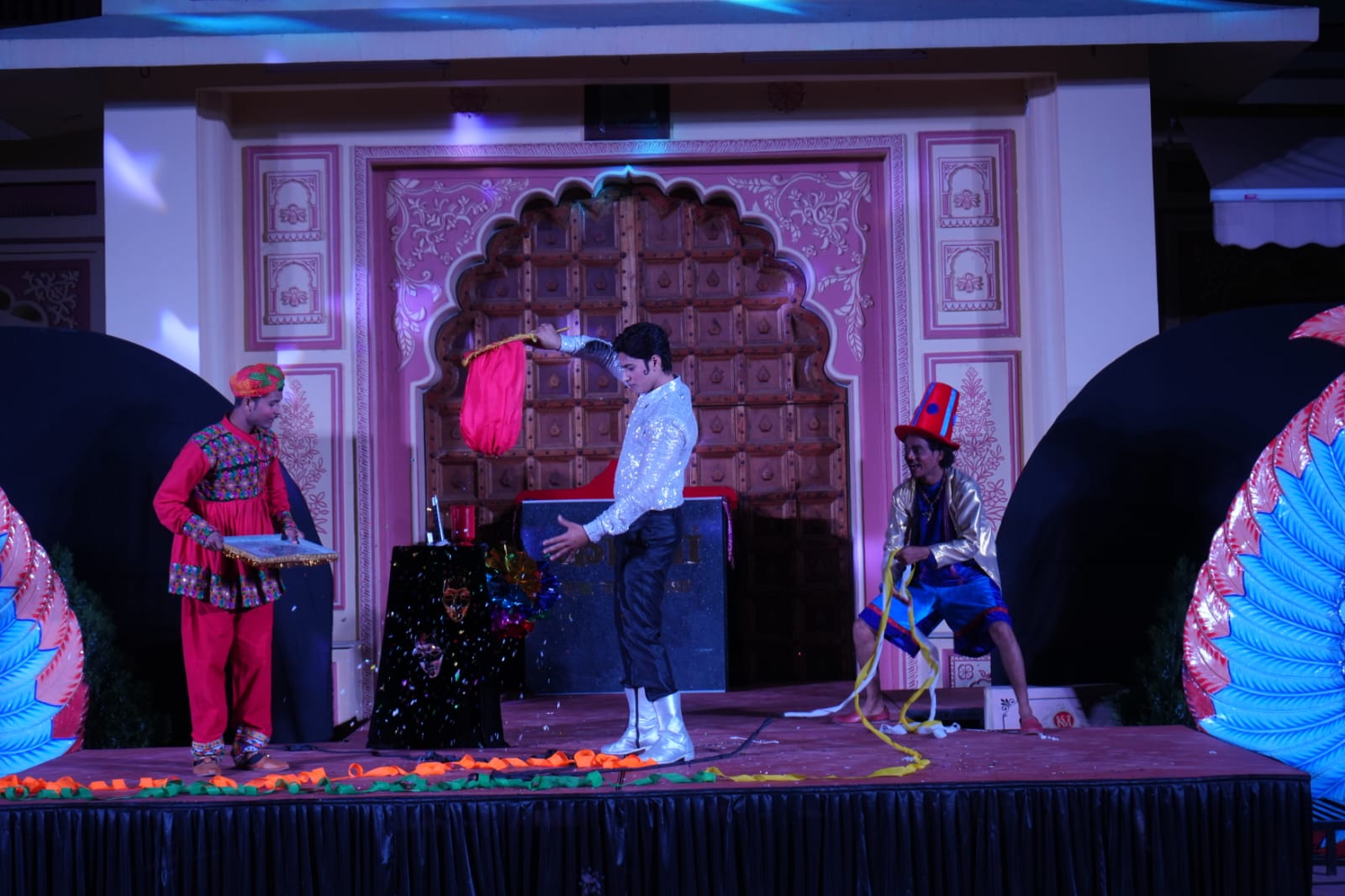 Unique view of magic, theater and light and sound seen in 200 year old ...