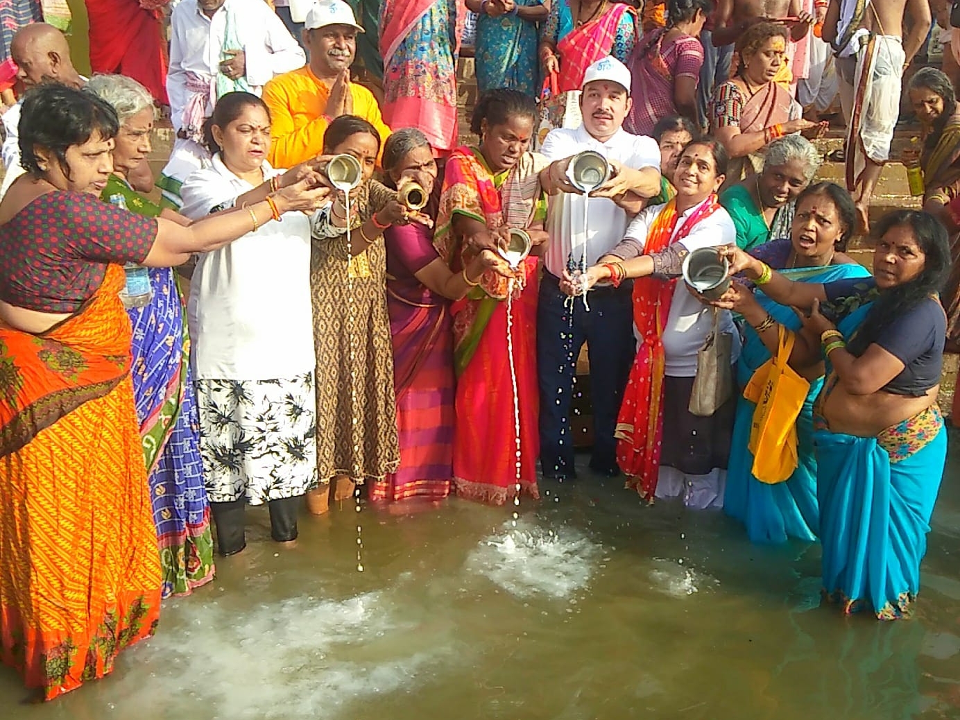 Dugdhabhisheka of Ganga took place on Akshaya Tritiya, Namami Ganga ...