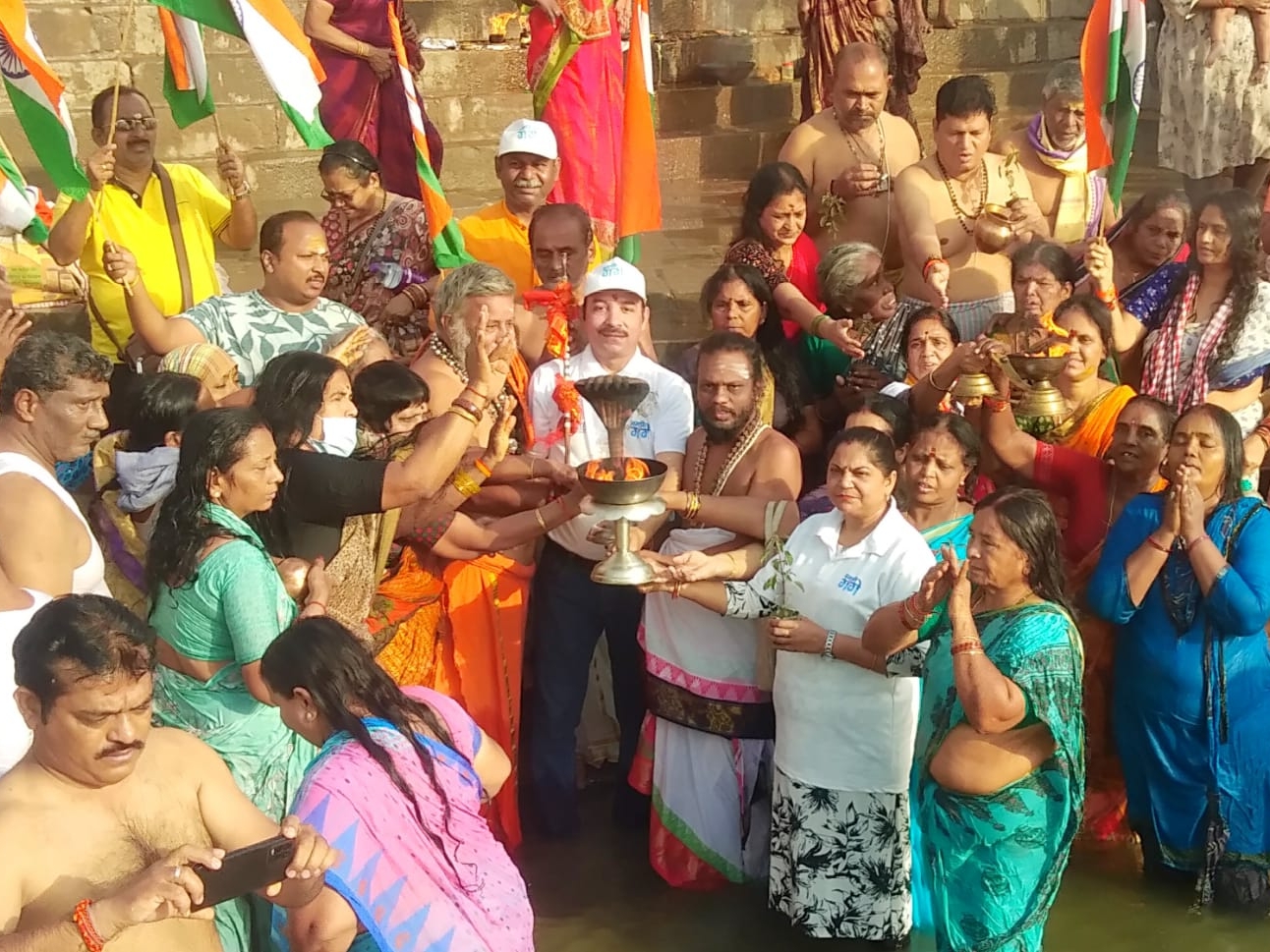 Dugdhabhisheka of Ganga took place on Akshaya Tritiya, Namami Ganga ...