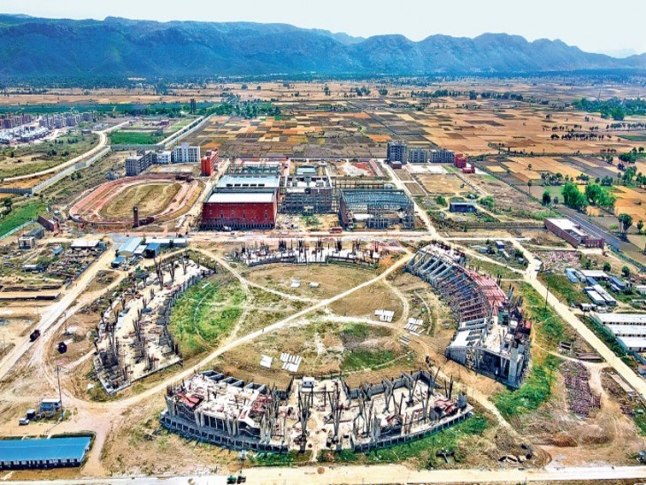 Rajgir Stadium only 48% completed in five years, new deadline March 2024