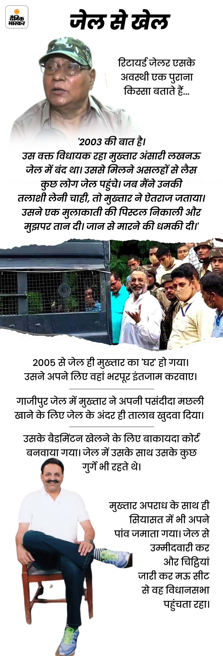 Mukhtar Ansari Story Explained; Yogi Adityanath and Krishnanand Rai ...