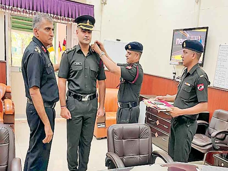 Dr. Dharmendra Yadav joined the army with the inspiration of Captain ...