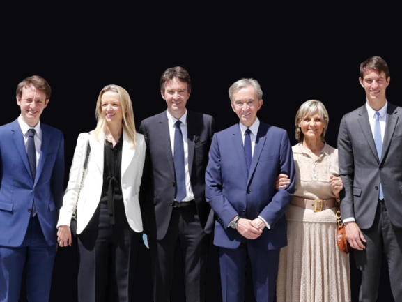 Bernard Arnault Auditions His Five Children to choose the successor