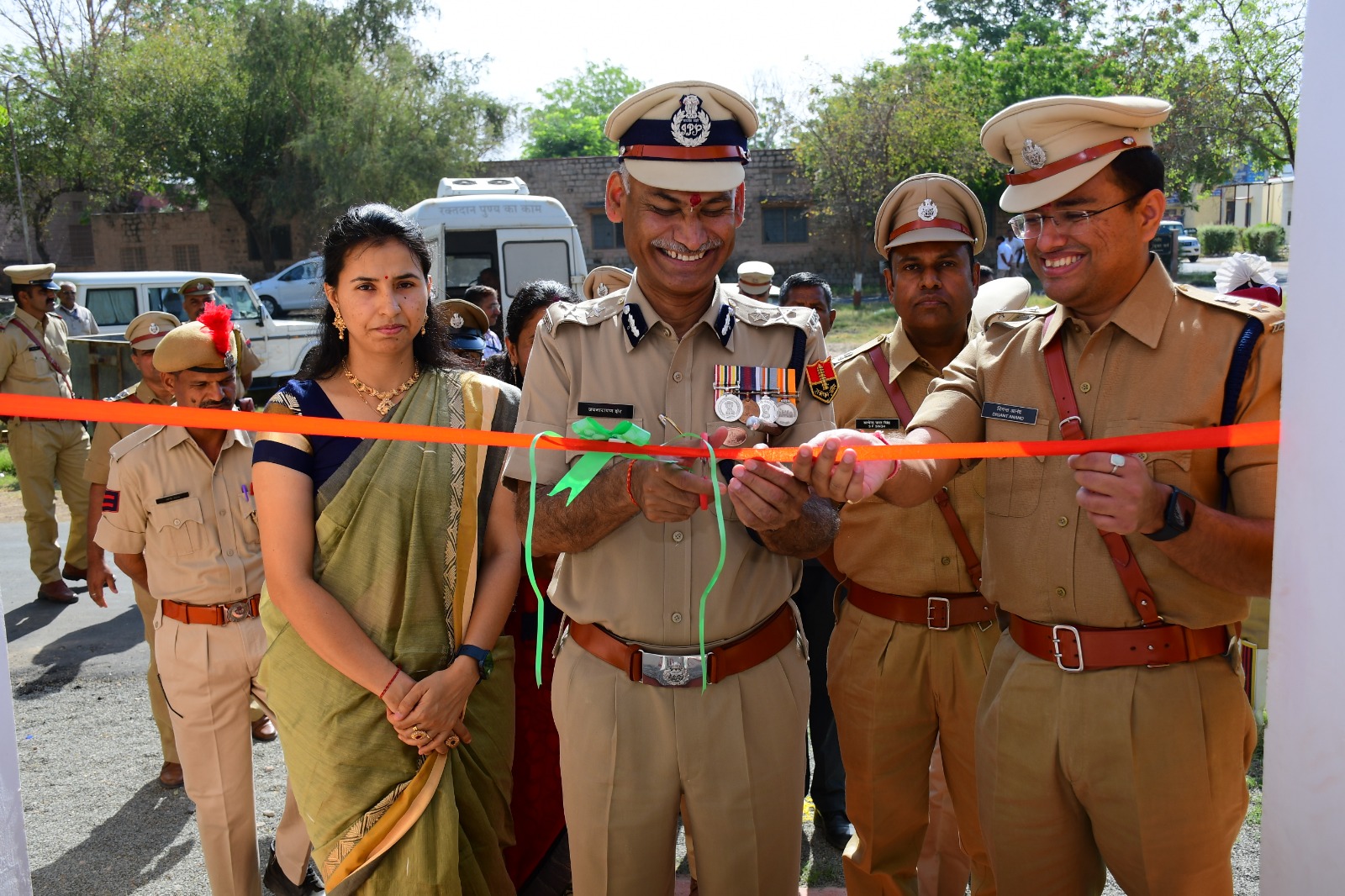 jodhpur police rage IG honored by giving service insignia, citation in ...