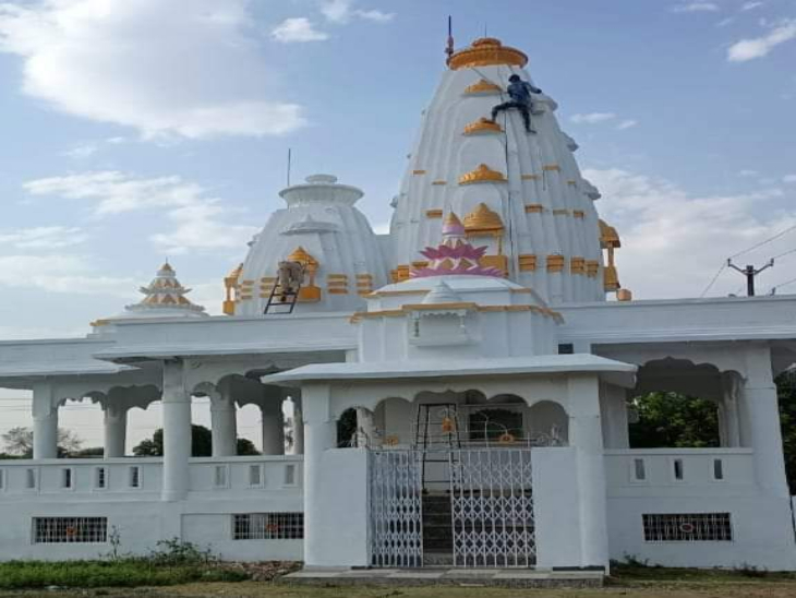 Ganga temple is ready on the ghat of Ajnar river, Aarti will be done on ...