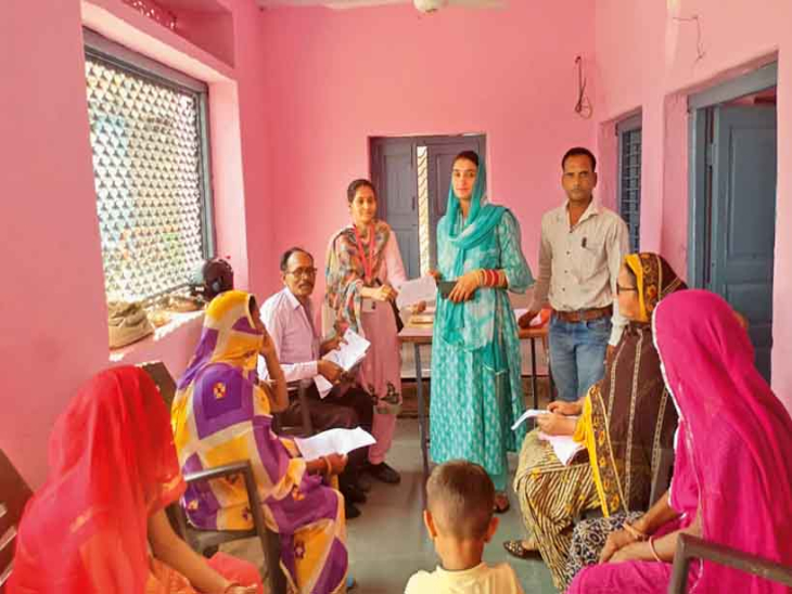 The service of the members of Navankur Sanstha, Sheopur Yuvak Mandal ...