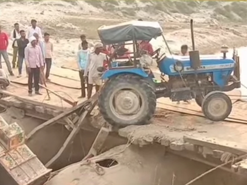 50 quintals of wheat washed away in water, day and night the farmer ...