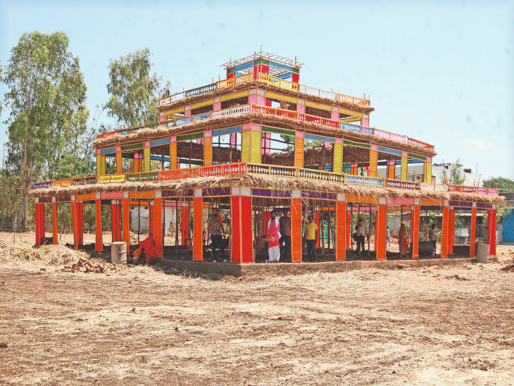 3600 square feet 4 storey yagyashala ready in 6 lakh rupees | रामकथा 6 ...