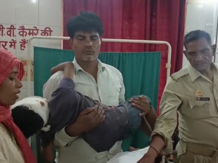 Child injured by beating with bricks, police engaged in investigation ...