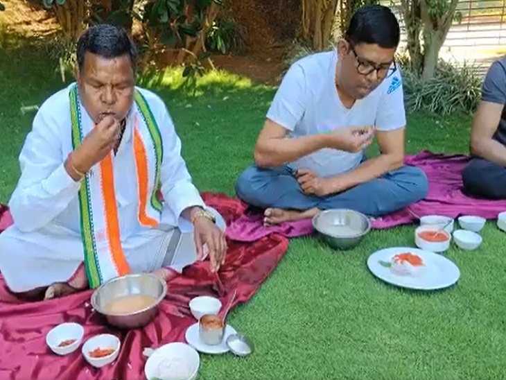 Bore Basi Tihar Chhattisgarh labor day traditional food sp collector ...