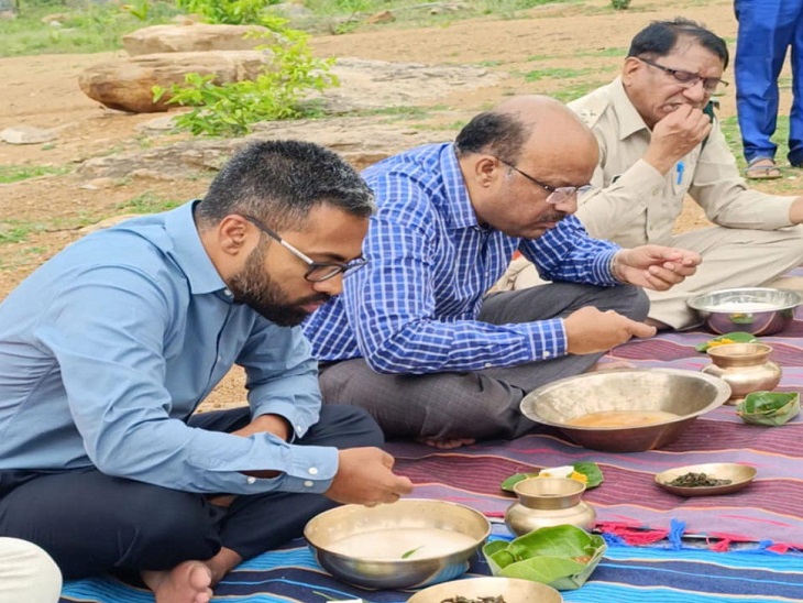 Bore Basi Tihar Chhattisgarh labor day traditional food sp collector ...
