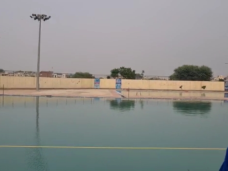Jind Eklavya Stadium Swimming pool start | जींद के एकलव्य स्टेडियम में ...