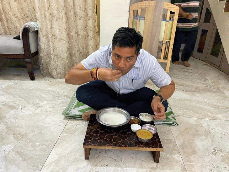 Bore Basi Tihar Chhattisgarh labor day traditional food sp collector ...