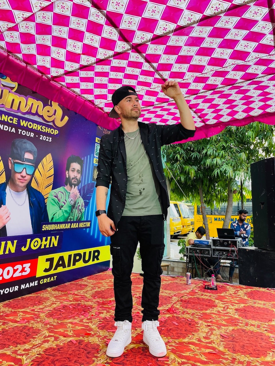 Famous choreographers Poppin John, Amardeep Singh Nat and Shubhankar ...