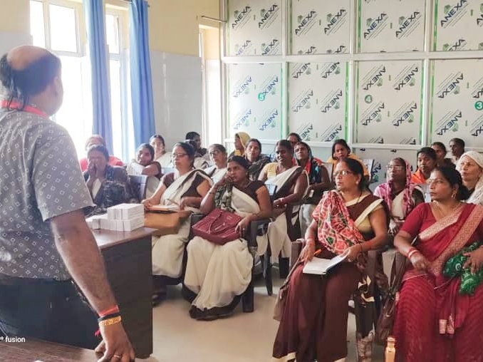 Training of CHO, ASHA worker and companion; Will mark patients by going ...