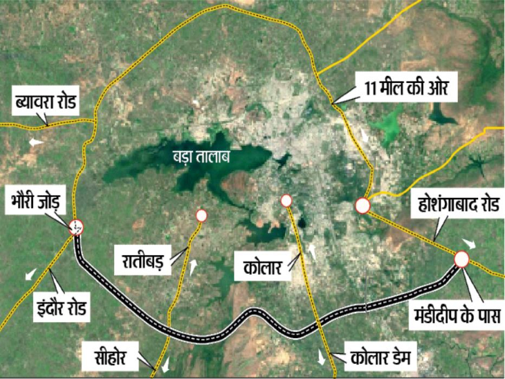42 km ring road will be built with 1200 crores, the journey will be ...