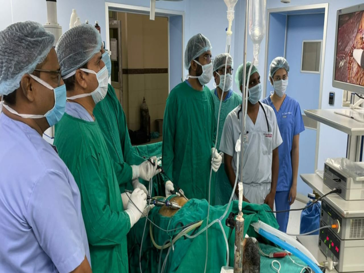 Gallbladder operation with ICG technique for the first time; It is less ...