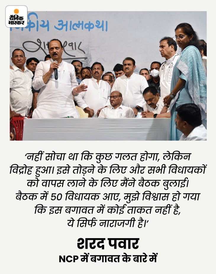 Sharad Pawar Political Journey; Uddhav Thackeray To NCP Resignation ...