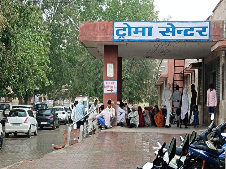 400 patients started coming less daily in Alwar district hospital in 7 ...