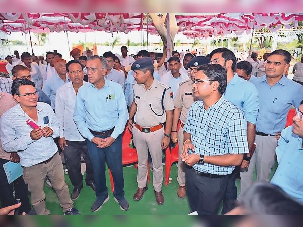 CM Gehlot will come to Mandrayal today, Collector-SP saw the ...