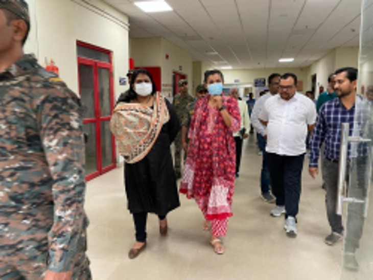 Ward-wise inspection, DC took information of doctors on the basis of ...