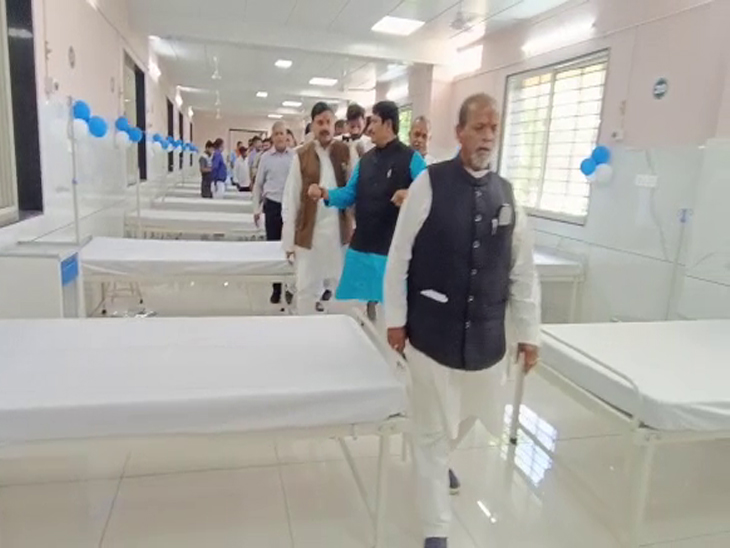 Inauguration of 12 bed HDU and 10 bed PICU | गंभीर मरीजों को माधव नगर ...