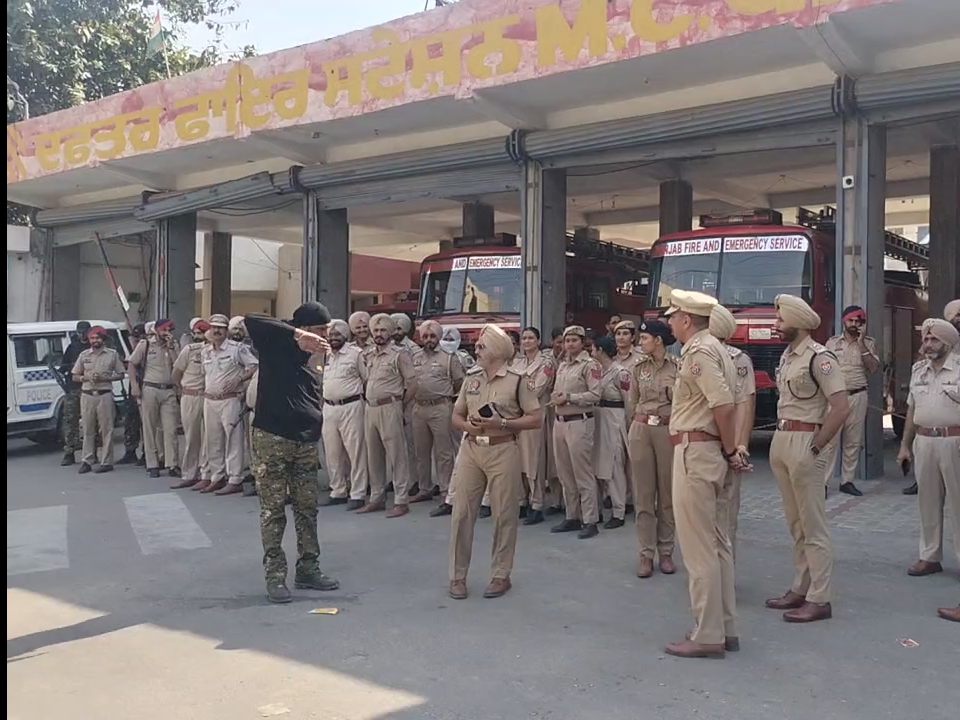 Bathinda News : Police Launched Operation Chaksi, Flag March, Punjab ...