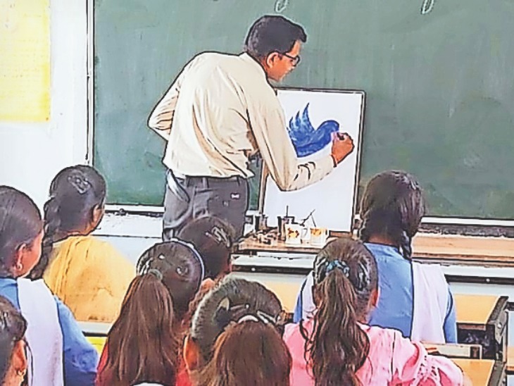 शिक्षक मो. अक़बर सिद्दीक़ी ने कहा विद्यार्थियों में नवाचार और रचनात्मक ...