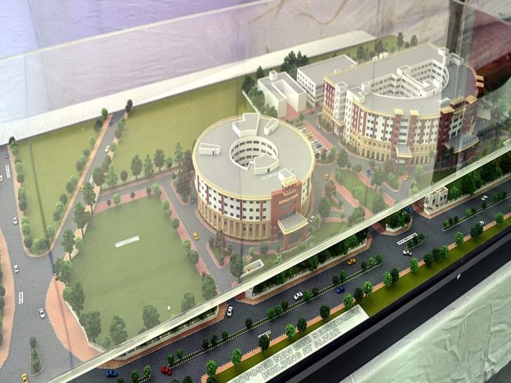 The proposed mini secretariat building could be completed only half in ...