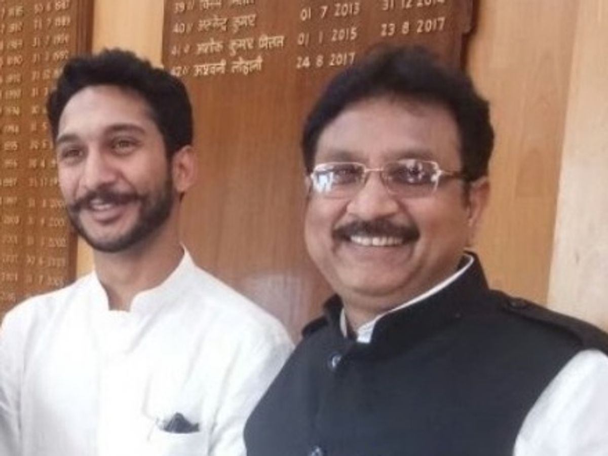 Divyaditya Shah became the President of Harsud College; Congress said ...