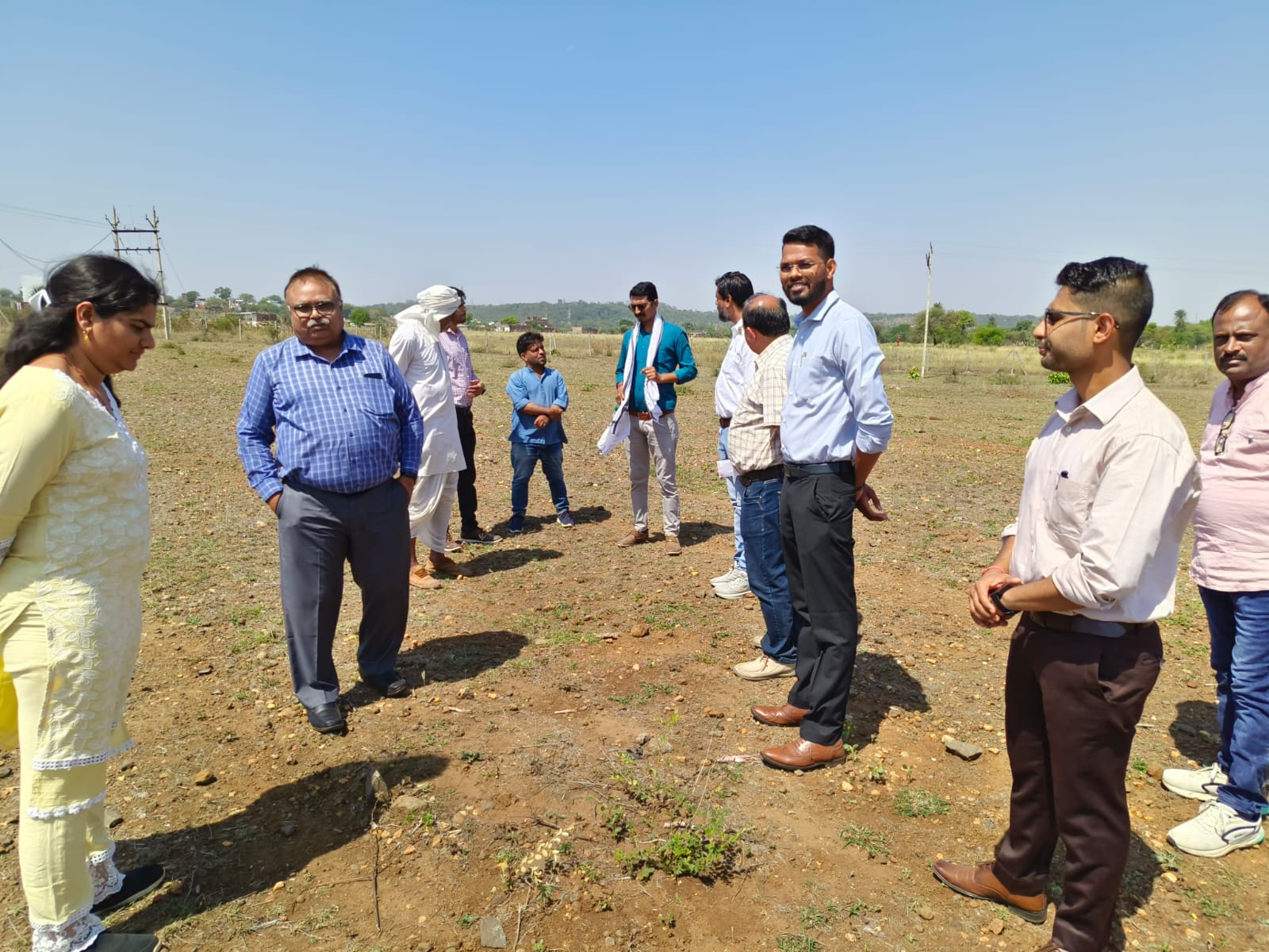 Officials of Tourism Development Corporation reached Sagar and saw the ...