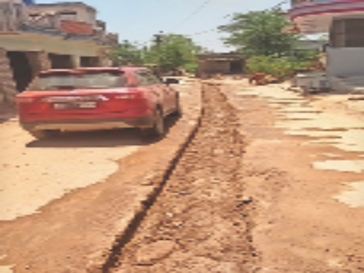 Digging road to lay pipeline | राहगीर परेशान: पाइप लाइन डालने के लिए ...