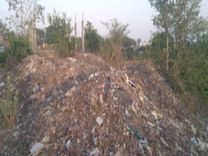 The segregation shed is not in use due to non-collection of garbage ...