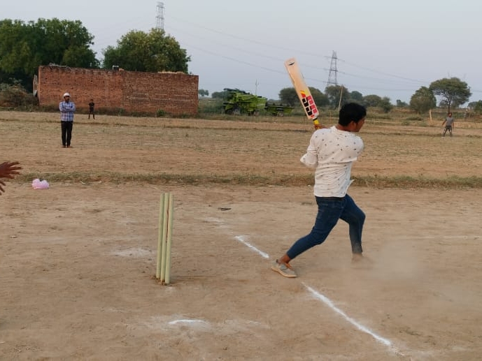 Avneesh was man of the match in Panchnad Cricket Championship ...