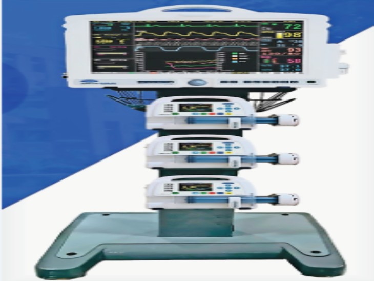 The device will decide how much dose of anesthesia the patient needs ...