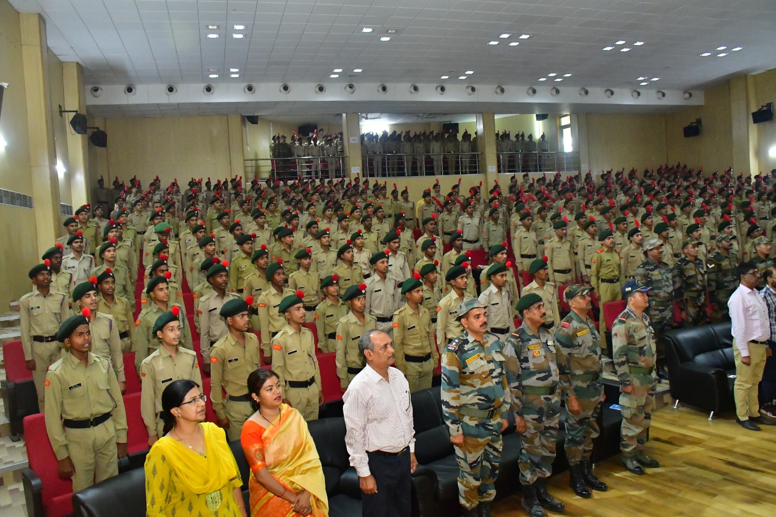 Colonel Santosh Kumar said; Unity and discipline is necessary for NCC ...
