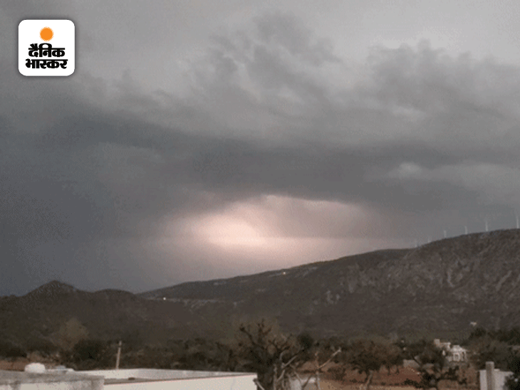 Rajasthan Rainfall News; Jodhpur Churu Storm Speed | Jaipur Bikaner ...