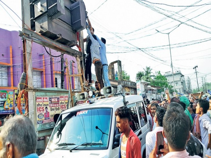 Police car became an ambulance, Teghra's DSP himself a doctor, he gave ...