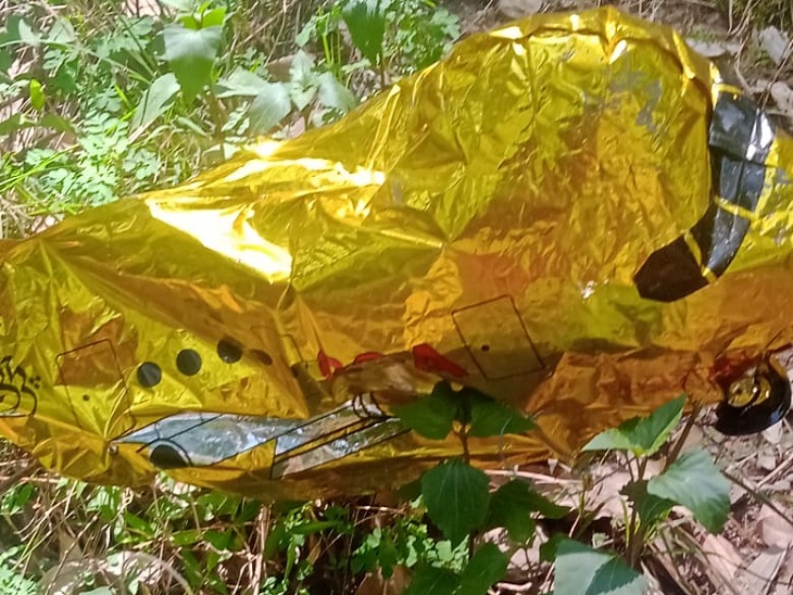 Pakistani balloon found in Shimla | Sensation spread in the area ...