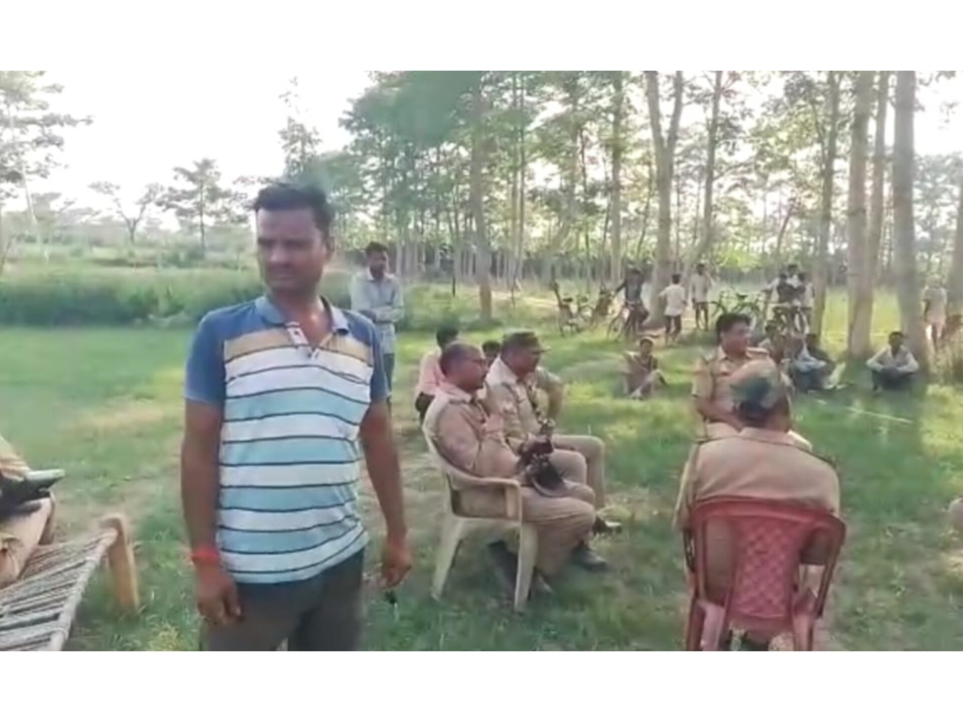 Injured district hospital refer, forest department team reached the ...