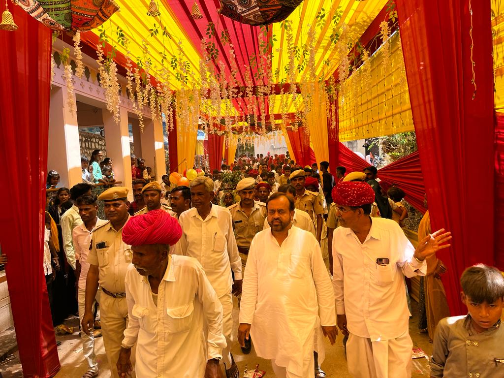 Conclusion of three-day Prana Pratishtha Festival of Baba Ramdev Temple ...