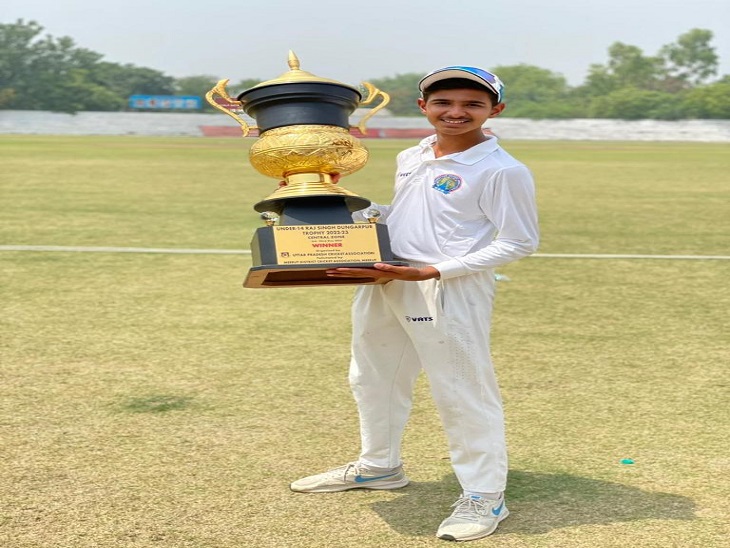 Jaipur's Aryaman Sharma was man of the match in the final match, all ...